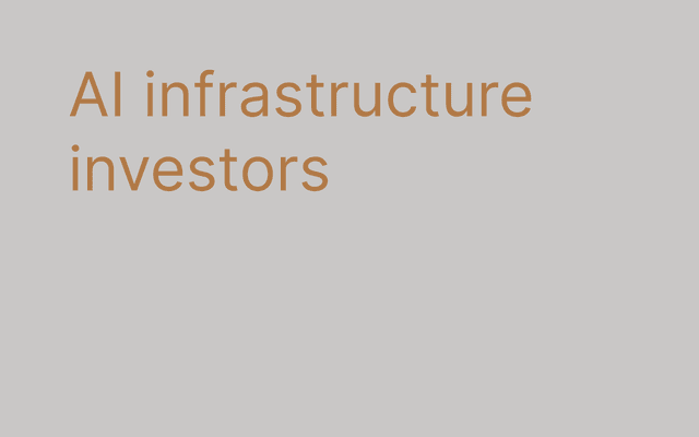 AI Infrastructure Investors Endorsing Compute & AI Platforms