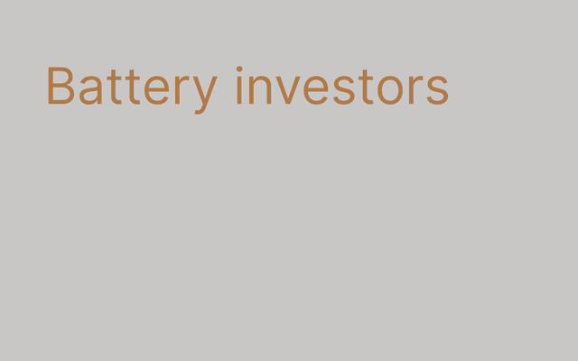 18 Best Battery Investors Energizing Energy Storage Startups