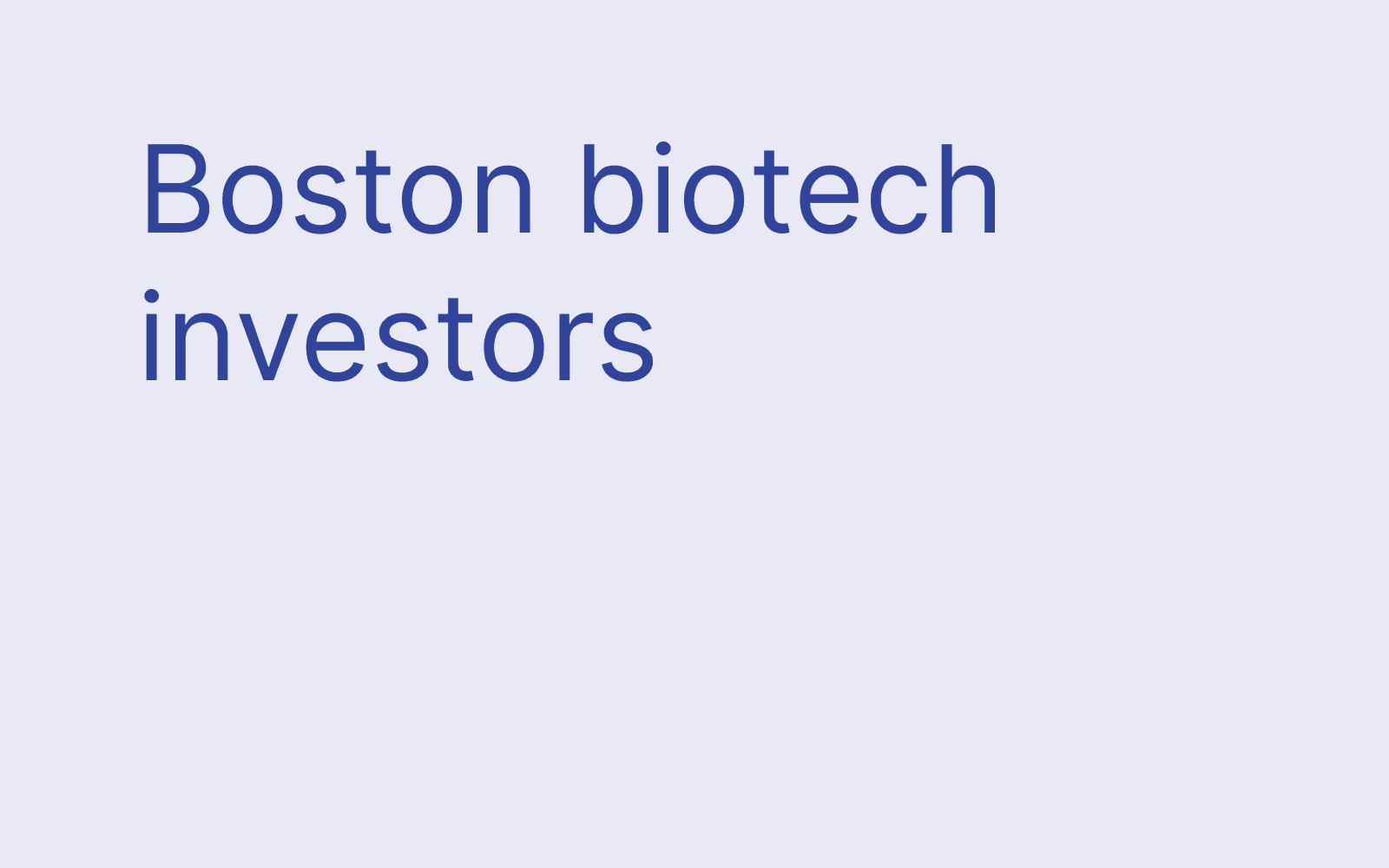 Best Life Science Investors in Boston: 18 Active VCs in 2026
