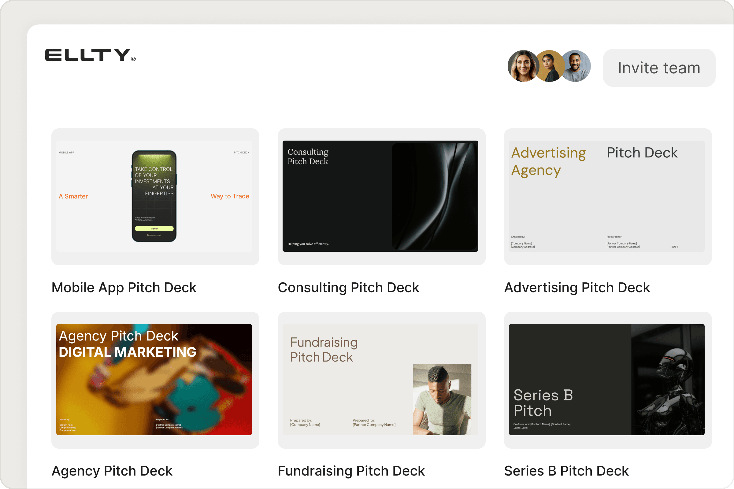 Free Online Pitch Deck Maker — 100+ templates