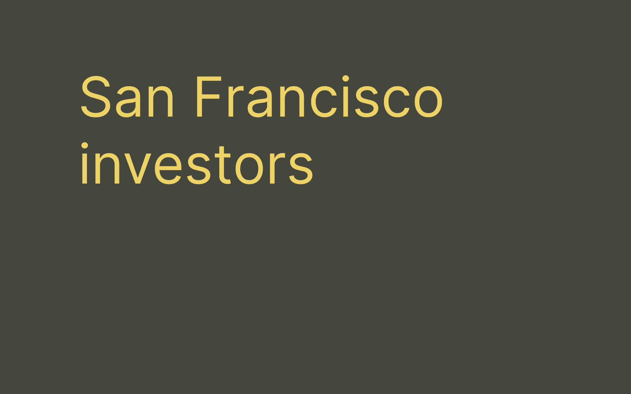 Top 18 San Francisco Investors Funding SF Startups in 2026